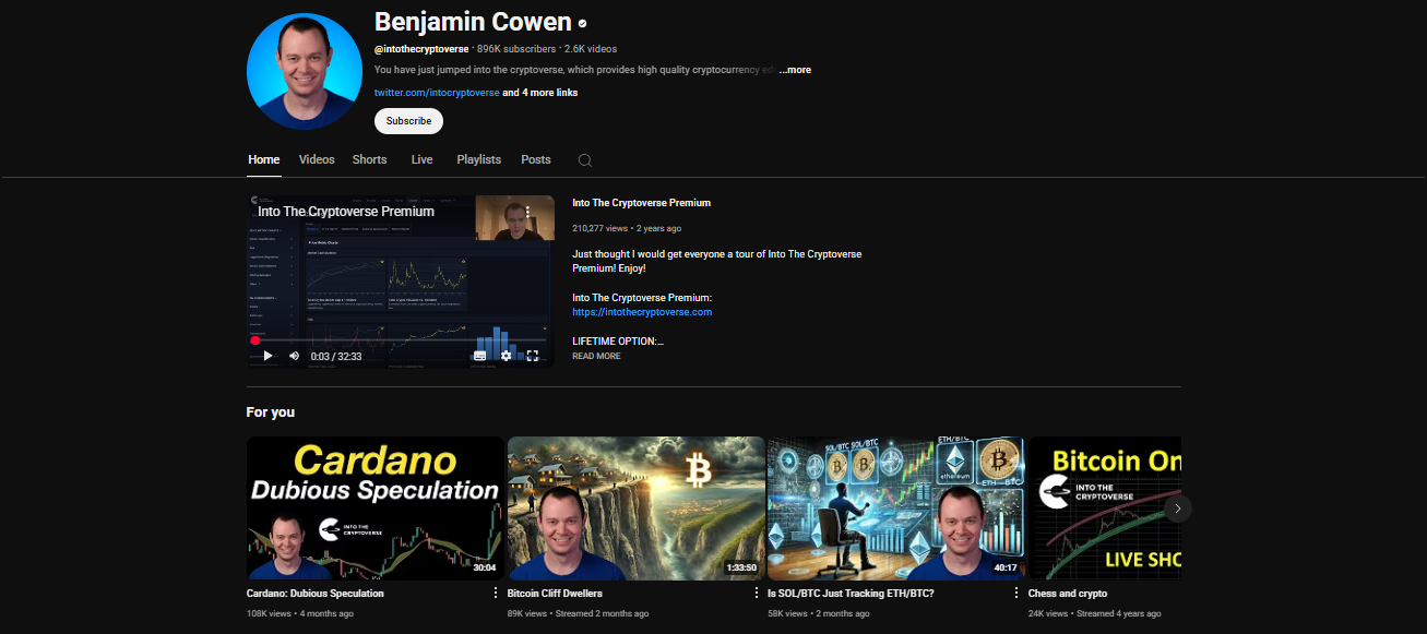 Best Crypto YouTube Channels to Follow for Insights