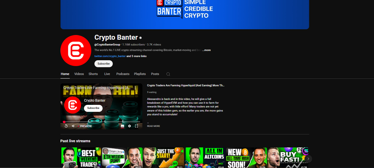 Best Crypto YouTube Channels to Follow for Insights