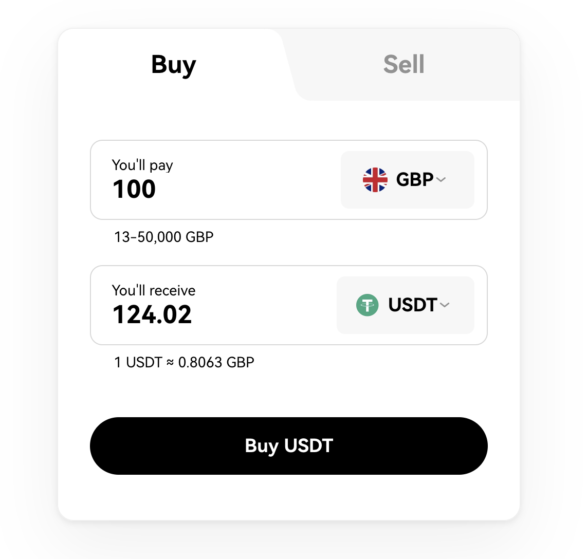 How to buy Tether (USDT) in the UK?